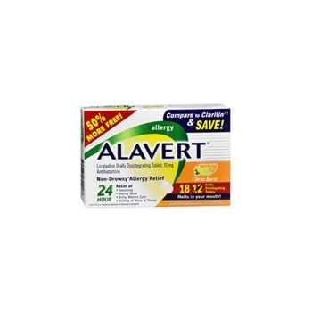 Amazon.com: Alavert Allergy 24-Hour Relief (Citrust Burst Flavor Orally ...