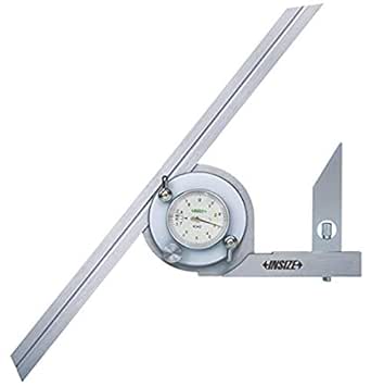 Insize 2373 – 360 Dial transportador de ángulos, 0 degree-360 grado ...