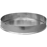 10” Inch Duct End Cap - Galvanized Steel Round Vent Cover for Outdoor ...