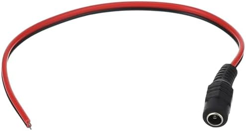 Arduino dc power cable female connector pig tail plug adapter (2.1x5 ...