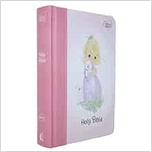 NKJV, Precious Moments Small Hands Bible, Hardcover, Pink, Comfort ...