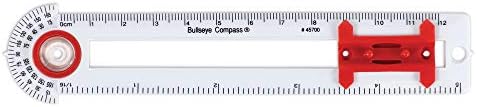 Learning Resources SAFE-T Bullseye Compass, Ruler, Protractor, Early ...