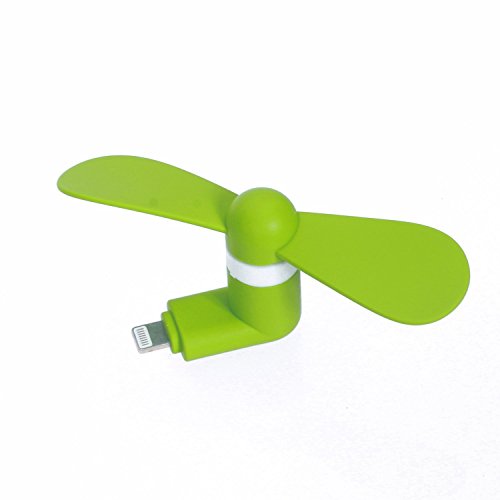 SyncTech Portable Cool Mini Rotating Fan for Apple Lighting Port ...