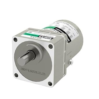 Single-Phase 110/115 VAC, 60 Hz, 15 W (1/50 HP) AC Gear Motor (Motor ...