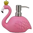 Amazon.com: 6-inch Flamingo Soap Dispenser - Refillable Hand Soap Pump ...