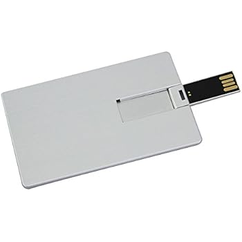 Amazon.com: Usbkingdom 8GB USB 2.0 Flash Drive Pen Drive Black Credit ...