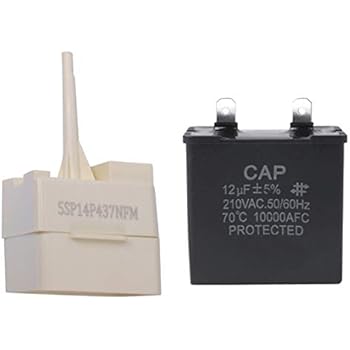 Amazon.com: WPW10662129 Refrigerator Capacitor Motor for Whirlpool ...