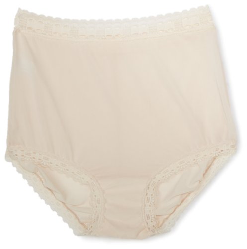 Olga Women's Secret Hug Fashion Scoops Brief Panty, Pale Blush, 9/XXL ...