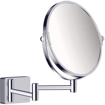 hansgrohe AddStoris Shaving mirror, chrome, 41791000 price in Saudi ...