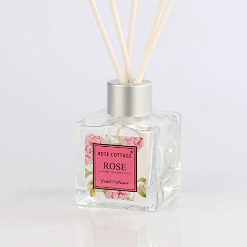Rose Cottage Reed Diffuser Air Freshener Scented Sticks Fragrance Oil ...
