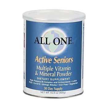Amazon.com: allOne Multiple Vitamin & Mineral Powder, for Active ...