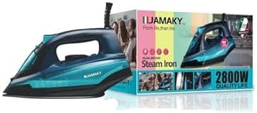 JAMAKY Professional Portable Iron steam 2800w, 450ML powerful high ...