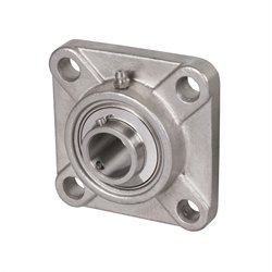 Ball flange bearing SSUCF 205 bore 25mm housing and bearing stainless ...