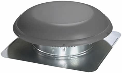 AIR VENT INC. 97691 Galvanized Steel Dome Round Static Vent, Weathered ...