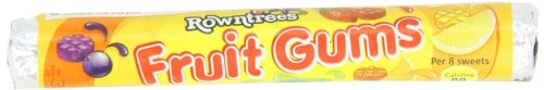 Amazon.com : Rowntrees Fruit Pastilles tube Case of 48 : Gummy Candy ...