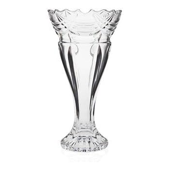 Amazon.com: Godinger Dublin 7 3/4 Inch Crystal Vase: Decorative Vases ...