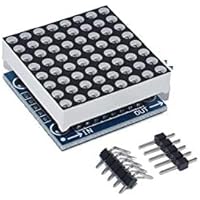 Robojax MAX7219 dot Matrix LED Array Module Arduino 8x8 LED Display with Board (DIY) : Amazon.ca ...