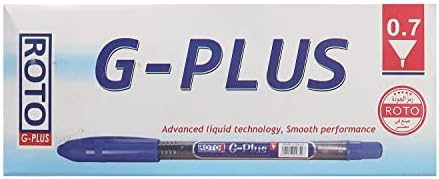 Roto G-Plus Pen 0.7 mm Advanced Liquid Technology Pack Of 12 Pcs. - Red ...