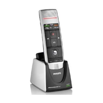 Amazon.com: Philips SMP4000 SpeechMike Air Wireless Dictation Microphone with Push Button Design ...