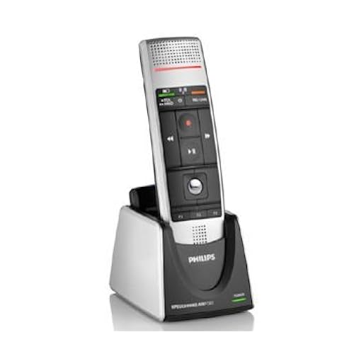 Philips LFH-3000 SpeechMike Air Wireless Dictation Microphone with Push ...