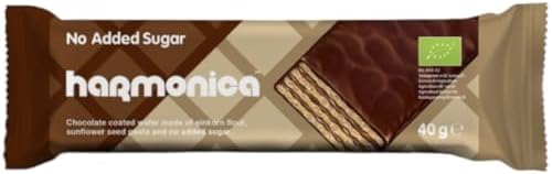 Harmonica Organic Sugar Free Chocolate Covered Wafer Biscuit 40 g price ...