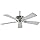 Hunter 28528 Hudson 42-Inch 5-Blade Ceiling Fan, White with White/Light ...