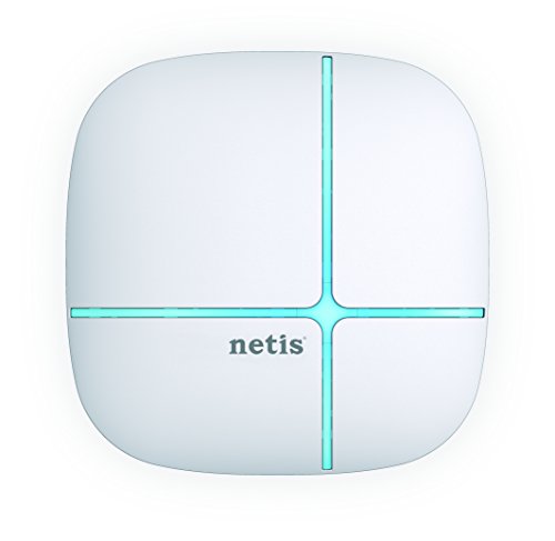 Netis 300Mbps Wireless N Ceiling-Mounted Access Point PoE Client WDS AP ...