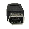 SF Cable, IEEE-1394 FireWire 6-pin Female to 6-pin Female Adapter in ...