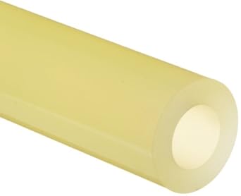 Polyurethane (PUR) Hollow Round Rod, Amber, 80 Shore A, ASTM D624 ...
