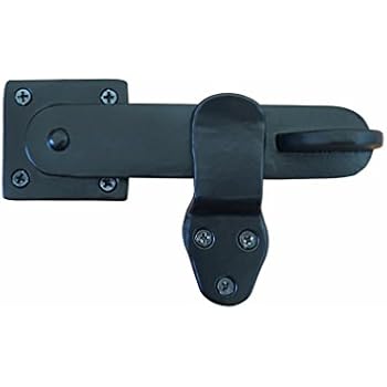 Brass Valley - 4" Black Flip Latch - Solid Cast Brass - - Amazon.com