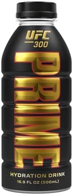 Prime Hydration UFC 300 Lemonade Flavour 500ml, Logan Paul & KSI ...