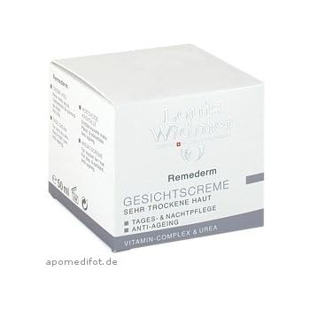 Amazon.com : Louis Widmer Remederm Face Cream for Very Dry Skin Day and ...