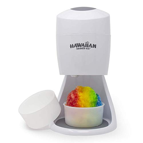 Hawaiian Shaved Ice S900A Shaved Ice and Snow Cone Machine, 120V, White ...