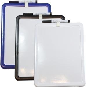A4 Magnetic Dry Wipe Clear Board With Pen Marker Erase Write White Blue ...
