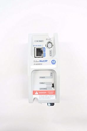 ALLEN BRADLEY 1761-NET-ENI ETHERNET/IP INTERFACE MODULE SER D D580896 ...