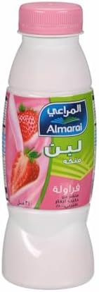Almarai Strawberry Flavored Laban 340 ml price in Saudi Arabia | Amazon ...