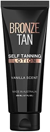 Self Tanning Lotion Self Tanner for Face and Body - Vanilla Scented Sunless Tanning Lotion ...