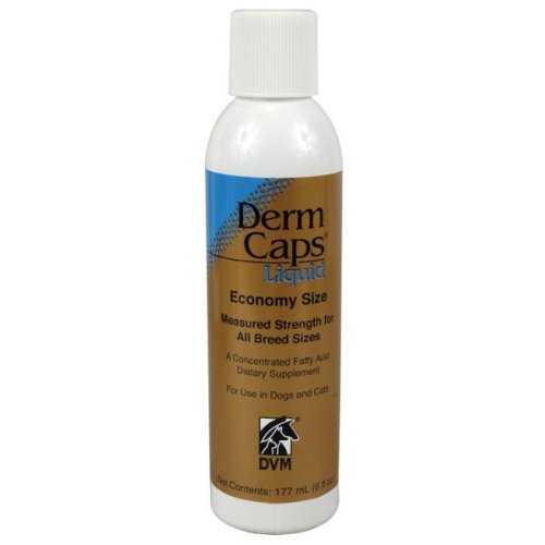 Amazon.com : DVM Derm Caps Liquid - Economy 6 oz : Pet Fish Oil ...