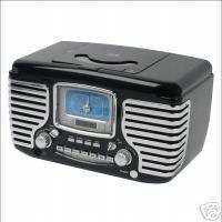 Retro 60'S Style Radio / CD Player: Amazon.co.uk: Electronics