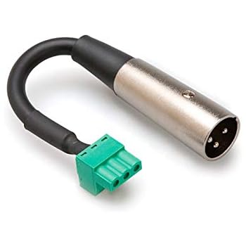 Amazon.com: Atlas Sound AS2RCA-3M-PHX Male RCA To Phoenix Connector ...