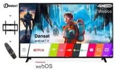 سعر Dansat 50-Inch Ultra Hd 4K Smart Webos Television With Wallmount ...