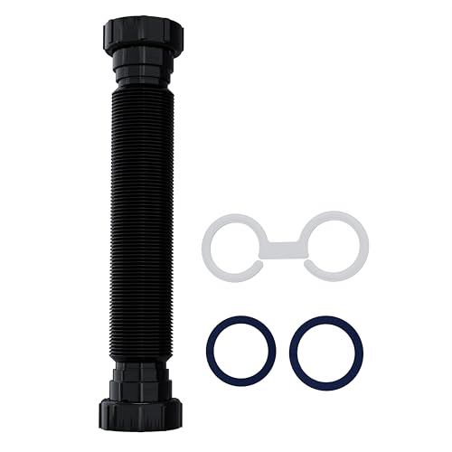 EasyDrain Expandable Flexible P-Trap Pipe 1-1/2" | Kitchen Sink ...