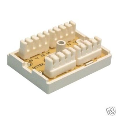 BT80A Single Line (1 pair) Telephone Junction Box.: Amazon.co.uk ...