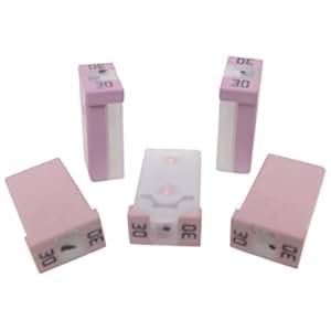 Amazon.com: 5-Pack of Littelfuse M-Case 30 Amp Cartridge Fuse 32V ...