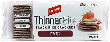 Fantastic Thinner Bite Original Black Rice Crackers, 100 gm price in ...