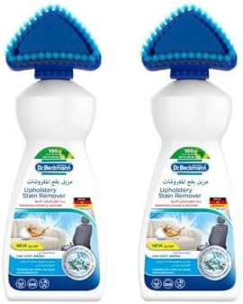 Dr. Beckmann 2 in 1 Upholstery Stain Remover with Soft Brush Suitable ...