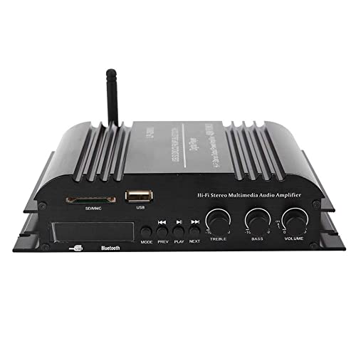 Wireless Bluetooth Stereo Power Amplifier, 45WX2RMS 4.1 Channel Sound ...