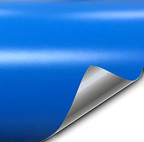 VViViD+ Premium Vinyl Wrap Film (3ft x 5ft, Matte Smurf Blue) price in ...