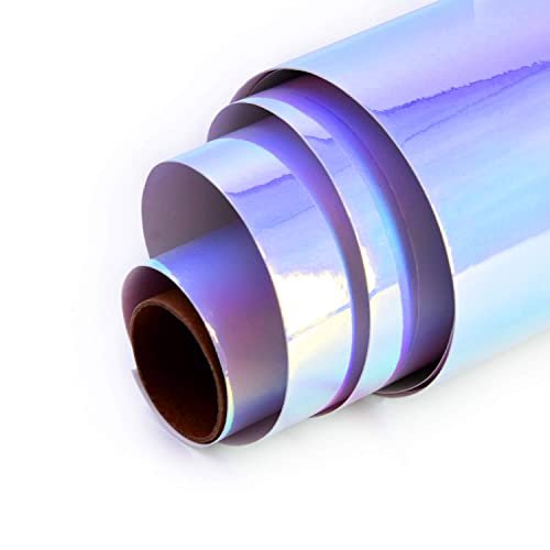 Holographic Opal Vinyl roll 12" x 5ft,Permanent Vinyl,SHOYISI Permanen ...
