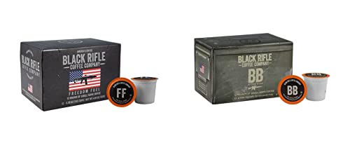 Black Rifle Coffee Company Dark Roast Bundle, Contains Beyond Black (12 ...